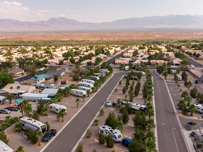 Southern Nevada's hidden retirement gem offers small-town charm with access to recreational activities and healthcare.