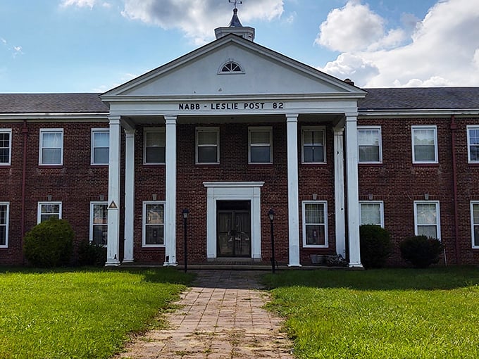 This stately American Legion post represents the kind of community values that keep prices honest and fair.