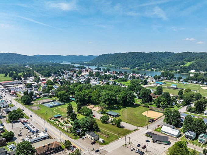 Play ball with your budget! New Martinsville's sports fields and river views offer a home run combination of recreation and retirement-friendly prices.