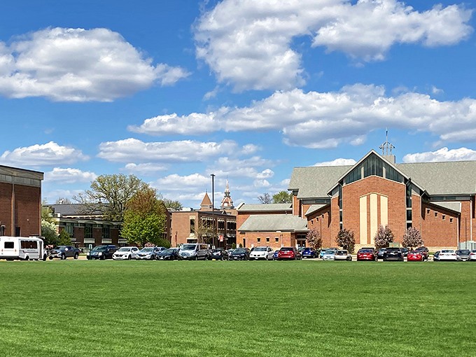 Cultural traditions blend seamlessly with American hospitality in this Bavarian-inspired town where every corner celebrates German heritage.