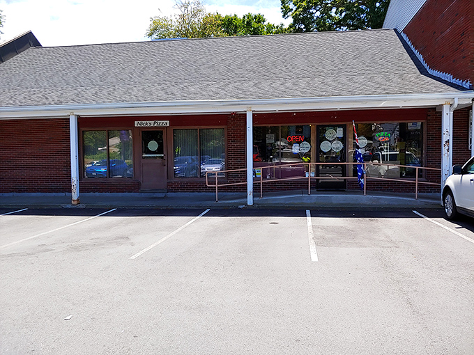 Simple, straightforward, and no-nonsense &ndash; Nick's Pizza lets its reputation do all the talking.