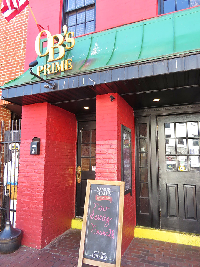 That historic red brick building with the green awning? It's hiding steaks that could make a Maryland crab feel jealous of the attention.Add to Conversation