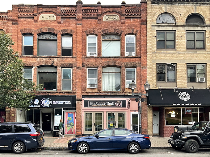 Colorful storefronts and historic brick buildings give Oneonta&rsquo;s Main Street a warm, inviting feel that&rsquo;s perfect for exploring and shopping.
