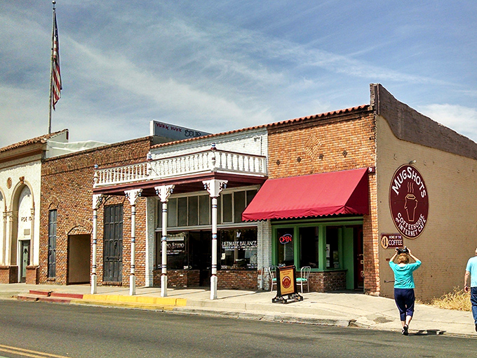 Victorian-era storefronts create a charming backdrop for modern shopping that respects both history and your household budget.