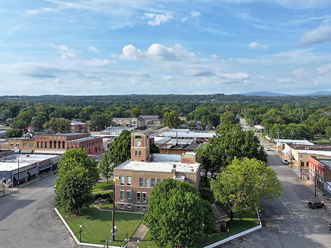 Tree-lined streets and classic architecture create the perfect backdrop for retirement dreams.