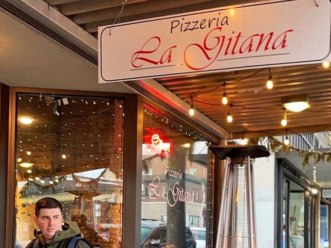 Cozy corners like this prove that the best Italian experiences often happen in unexpected American neighborhoods.