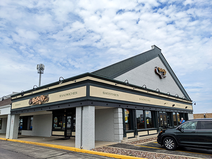 Familiar comfort meets local charm in this cozy corner of toasted sandwich perfection.