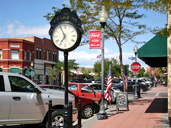 Powell's well-maintained downtown features locally-owned shops where your dollar goes further than in tourist towns.