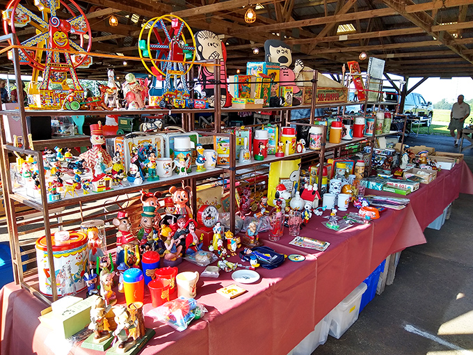 Renninger's displays vintage collectibles that spark childhood memories. One table holds more nostalgia than an entire season of "The Goldbergs."