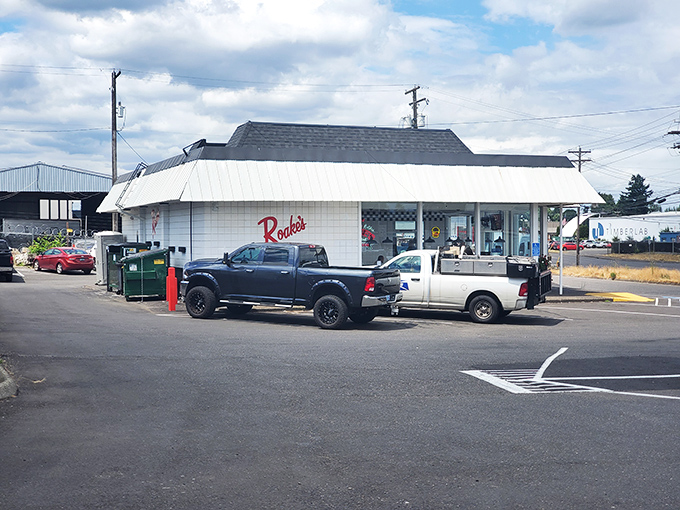 Clean lines and classic design at Roake's on Columbia prove that hot dog perfection doesn't need fancy frills.