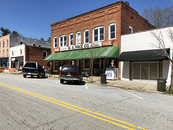 The M.A. Pace Co. store in Saluda looks like it's been selling life's necessities since your grandparents were dating.
