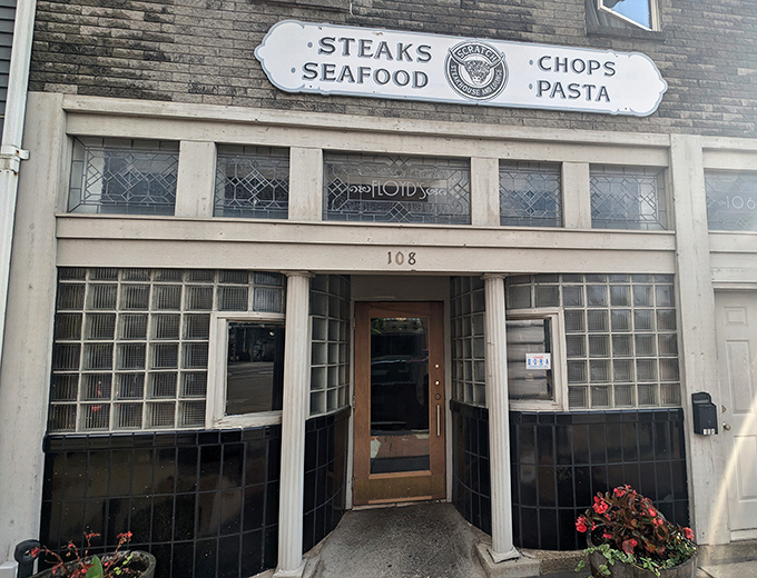 Classic storefront simplicity hides scratch-made steaks that rival any big city beef palace.
