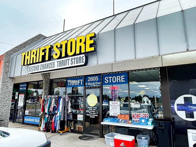 Colorful displays promise endless possibilities for those ready to hunt for treasures.