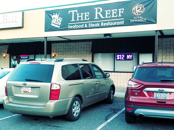 The Reef's simple exterior keeps the secret &ndash; extraordinary seafood doesn't always need fancy packaging.