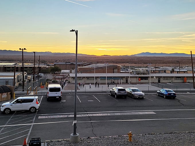 The high desert stretches beyond Twentynine Palms, where affordable housing meets spectacular sunsets and star-filled skies.