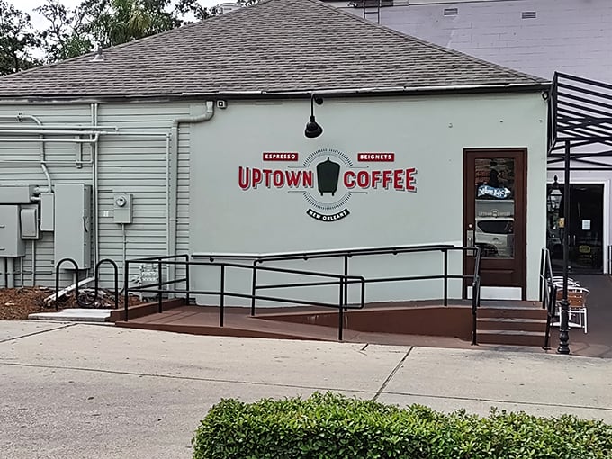 Sometimes the most honest coffee comes from the most straightforward, no-nonsense cafe designs.