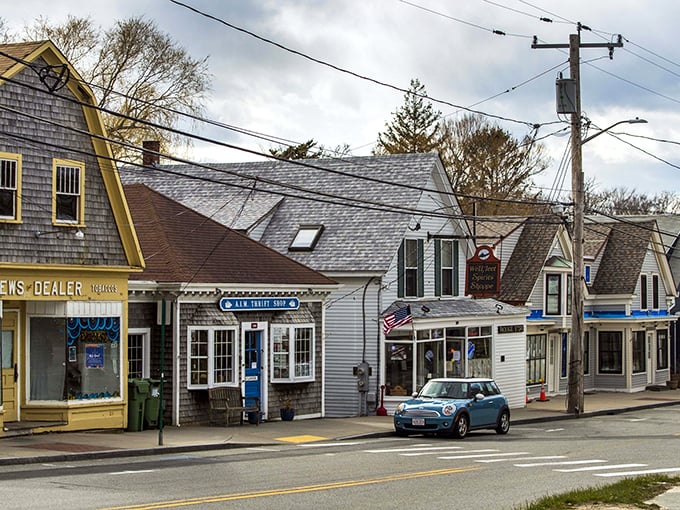 Quaint storefronts and shingled cottages line Wellfleet&rsquo;s streets, each one echoing the town&rsquo;s seaside charm and artistic spirit.