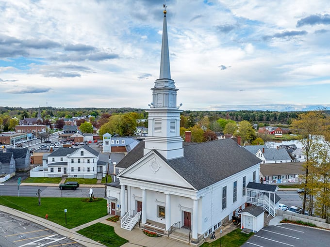 Winchendon's classic New England architecture creates a downtown where history and present day shake hands comfortably.