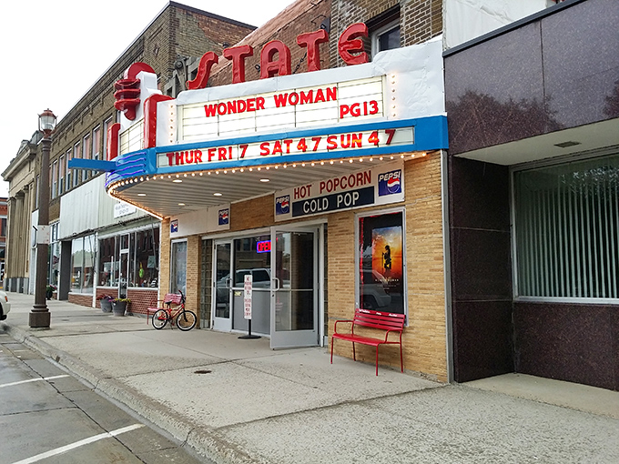The State Theater in Windom offers entertainment at prices from a gentler era. Movies without the metropolitan markup!