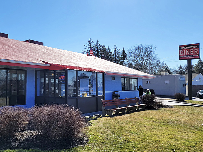 The blue exterior with its cherry-red roof isn't trying to impress anyone&mdash;until you taste what's cooking inside this unassuming Wilmington treasure.