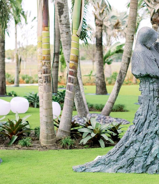 bizarre sculpture florida garden ftr