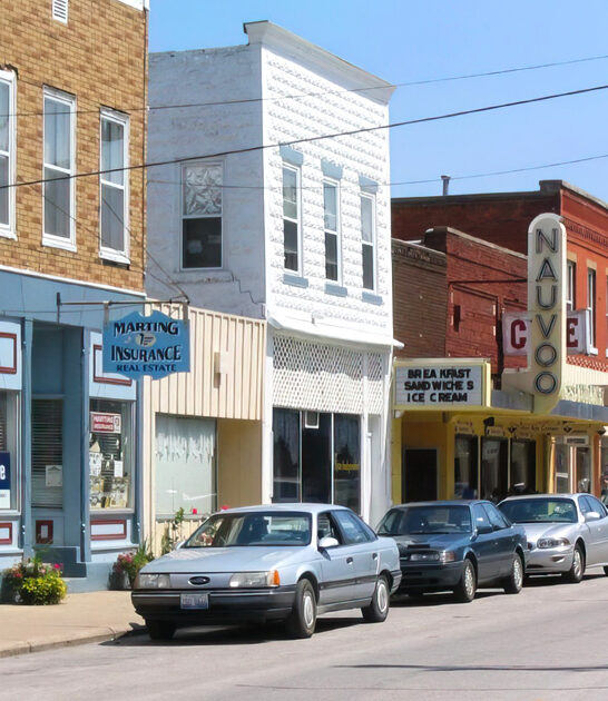 dreamy small illinois postcard ftr