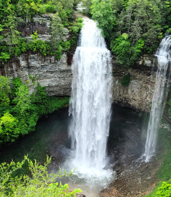 drive tennessee gorgeous waterfall ftr