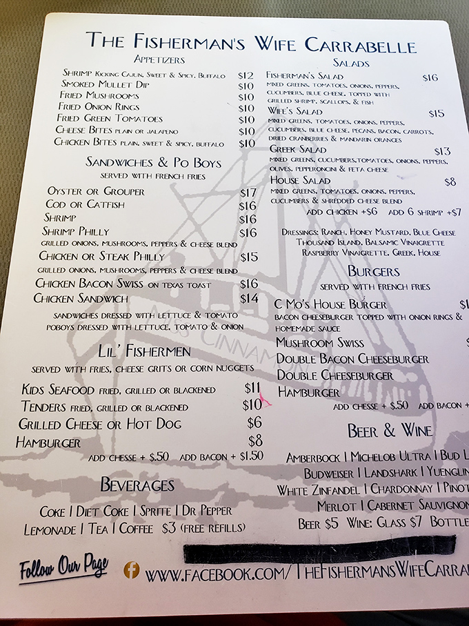 A menu that cuts straight to the chase &ndash; no foam reductions or deconstructed classics here, just straightforward seafood excellence that speaks for itself.