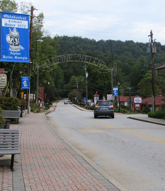 georgia peaceful towns behind ftr