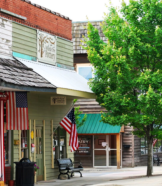 georgia postcard town mountain ftr