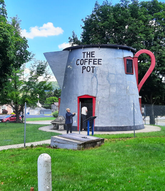 huge coffee pot pennsylvania FTR