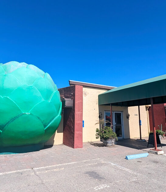 humble california artichoke platter ftr