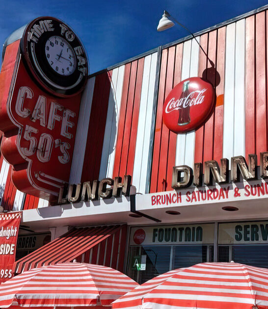 legendary california retro diner ftr