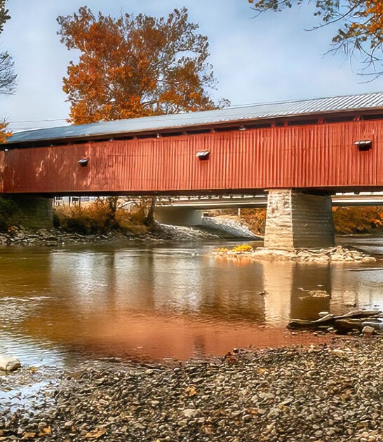 lovely covered bridge ohio ftr