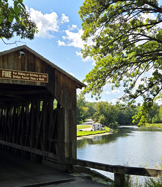 michigan historic covered bridge ftr