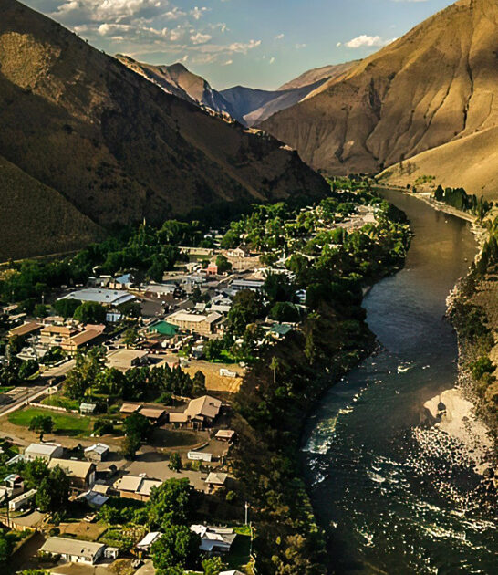 mountain lovely towns idaho ftr
