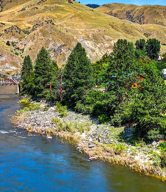 mountain towns lovely idaho ftr