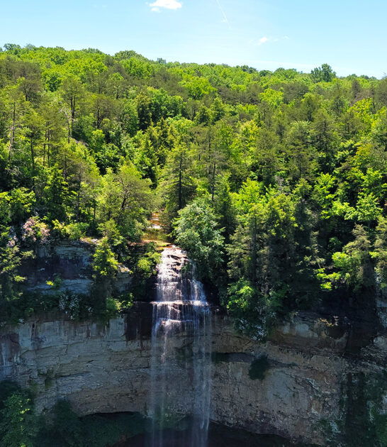 remote waterfall park tennessee ftr