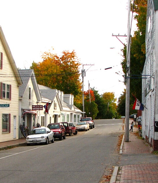 small town maine picturesque ftr