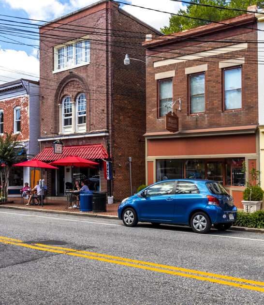 worthy postcard town maryland ftr