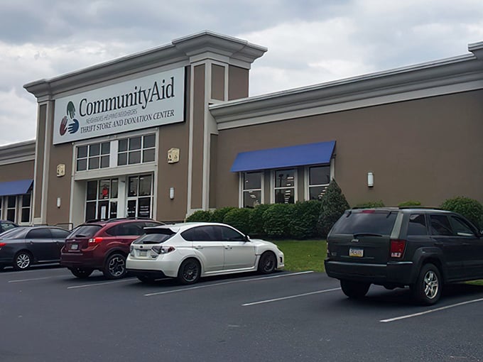 The unassuming exterior of CommunityAid belies the treasure trove within&mdash;like finding a portal to bargain heaven in suburban Harrisburg.