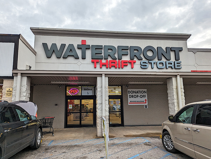 The unassuming exterior holds treasures that would make any bargain hunter's heart skip a beat.