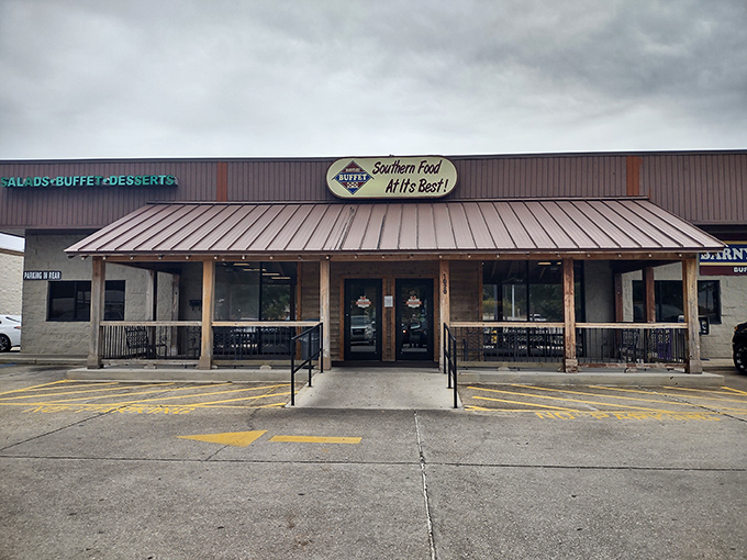 The unassuming exterior of Nelson's "Barnyard" Buffet promises what fancy restaurants often can't deliver&mdash;honest Southern cooking that speaks directly to your soul.