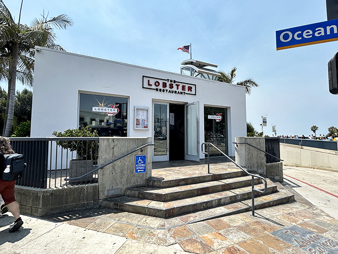 The unassuming white exterior of The Lobster belies the culinary treasures within&mdash;like finding a pearl inside the most ordinary-looking oyster.