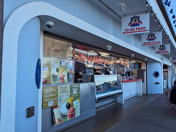 Step up to this unassuming counter where culinary magic happens&mdash;proof that the best seafood experiences often come without fancy tablecloths.