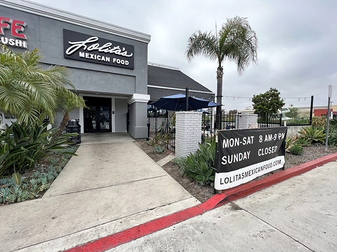 The unassuming exterior of Lolita's belies the culinary treasures within. Like finding a diamond in the rough, but the diamond is a burrito.