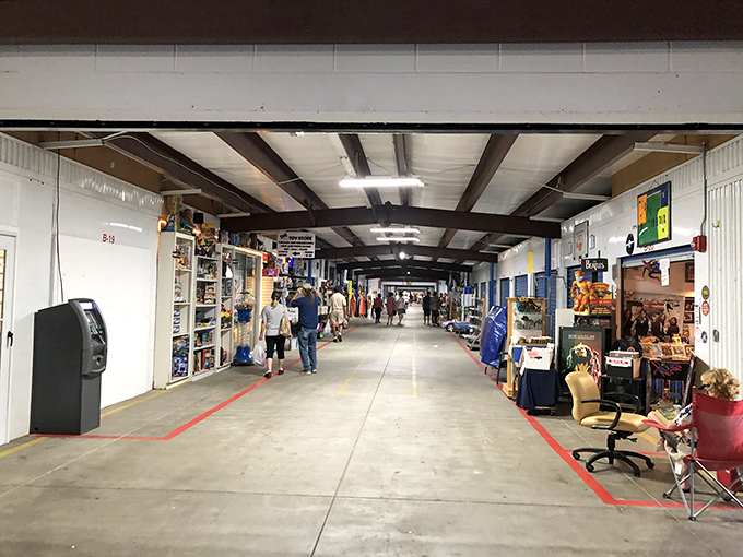 A kaleidoscope of colorful clothing beckons shoppers into a world where fashion meets affordability. The shopping carts aren't just accessories&mdash;they're necessity for serious bargain hunters.