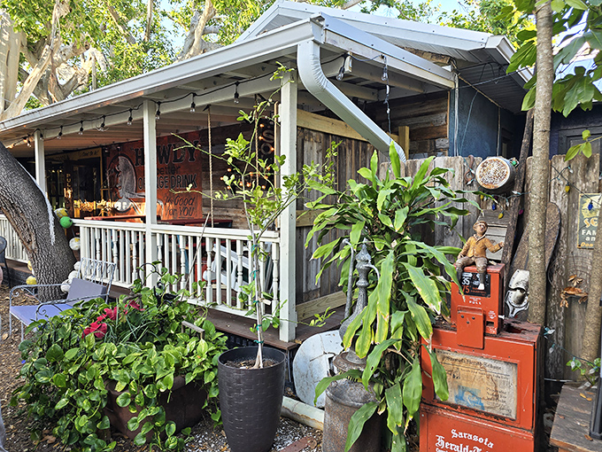 A slice of Old Florida paradise hiding in plain sight. Owen's Fish Camp's rustic exterior promises seafood authenticity without an ounce of pretension.