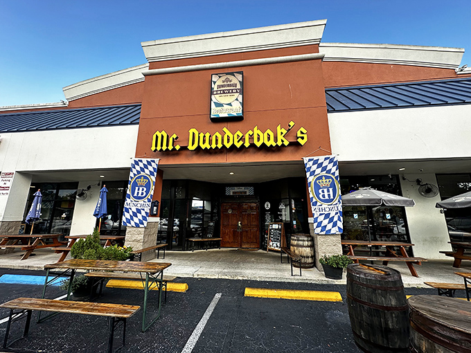 Prost! Mr. Dunderbak's German cheer in Tampa promises venison sausage worth the pilgrimage. Come for the beer, stay for the Wurst.