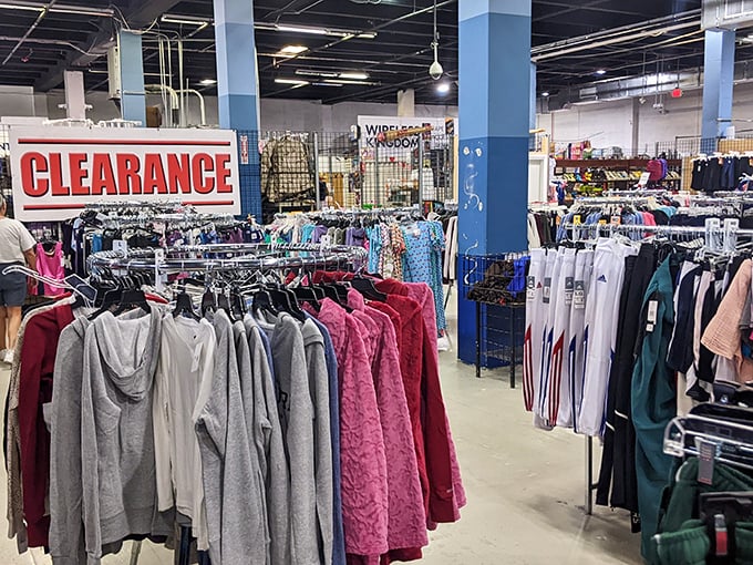 Inside these market corridors, shoppers navigate a retail labyrinth where each turn might reveal vintage vinyl, handcrafted jewelry, or that lamp your grandmother had.